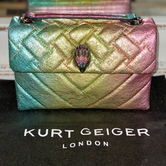 Kurt Geiger | Bags | Kurt Geiger Medium Quilted Leather Shoulder Bag ...